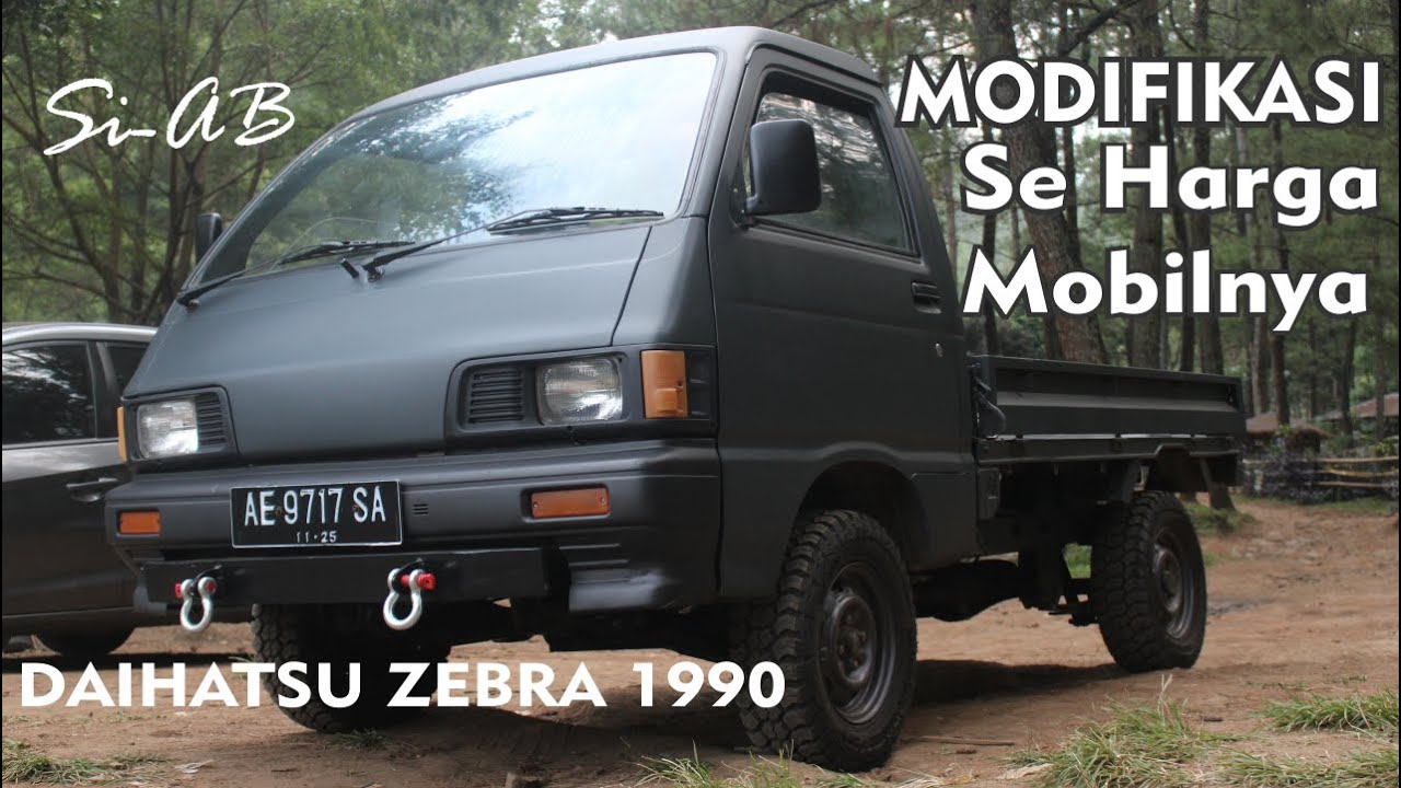Hasil Restorasi Daihatsu Zebra 90 Pickup Reborn - YouTube