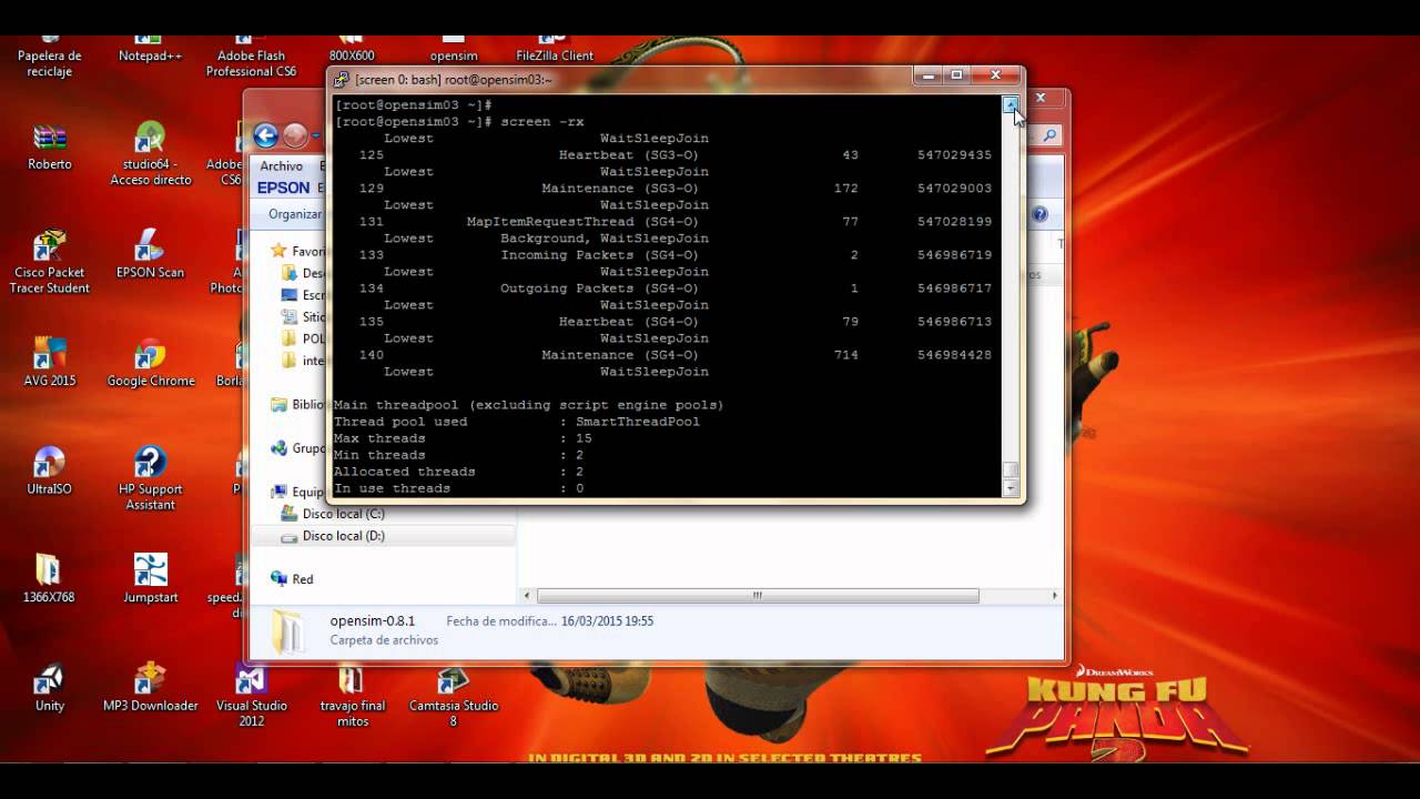 6. Configuración OpenSim en Servidor - YouTube