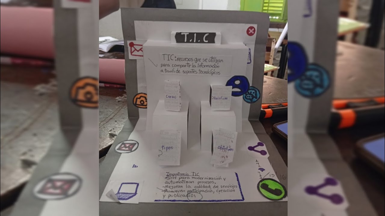 🔥COMO HACER UN MAPA CONCEPTUAL 3D MUY FACIL - YouTube