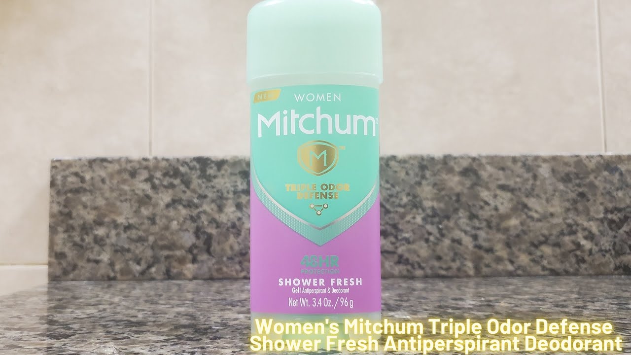 In Hand Review of Mitchum Women Gel Antiperspirant Deodorant, Shower ...