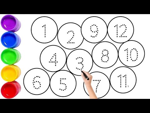 12345 | Numbers | 1234 Number Names | 1 to 15 counting | 12345 learning ...