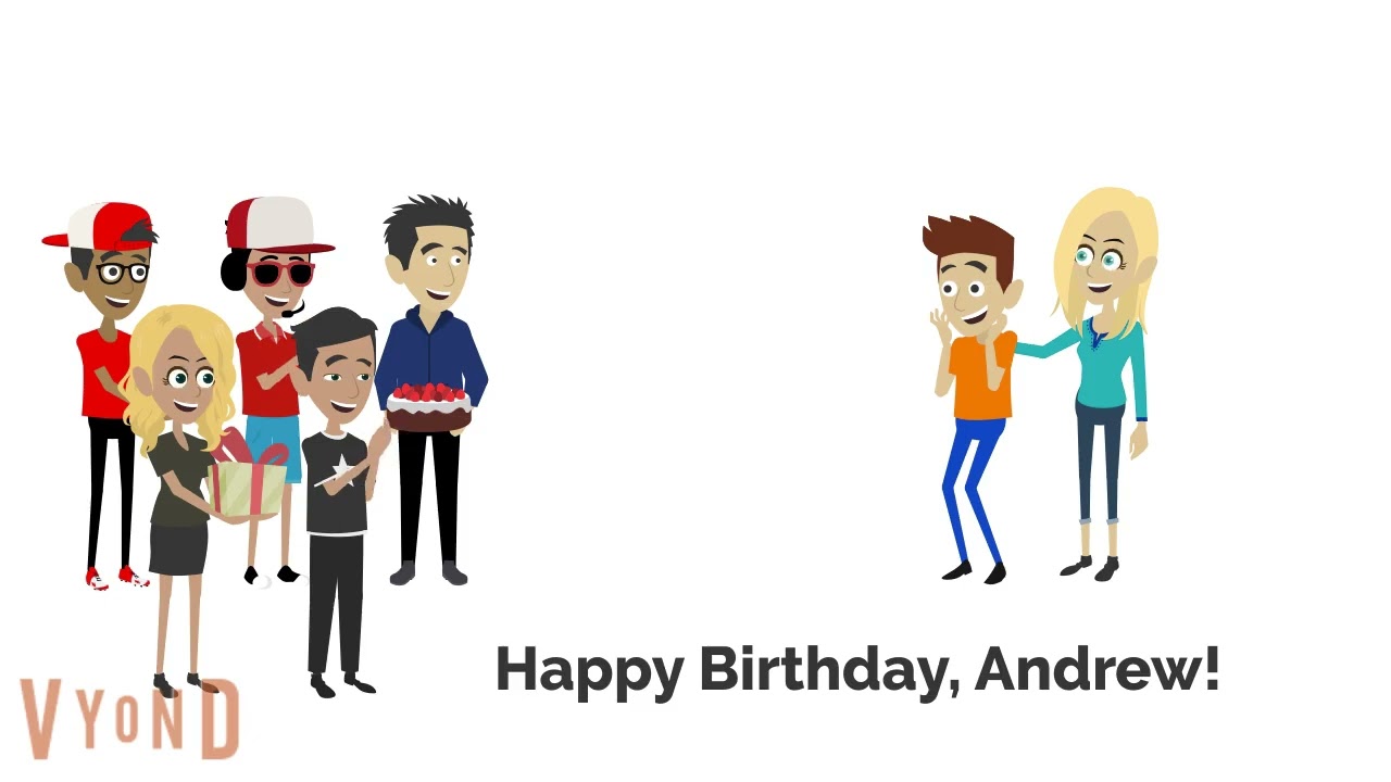 Happy Birthday, Andrew! - YouTube