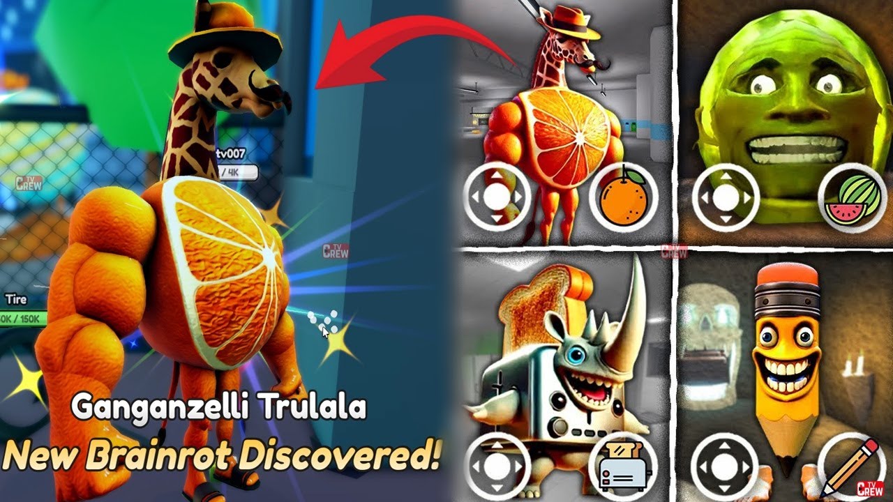 Unlocked Level 10 To LEVEL 16 And 10 Badges in Brainrot Evolution ...