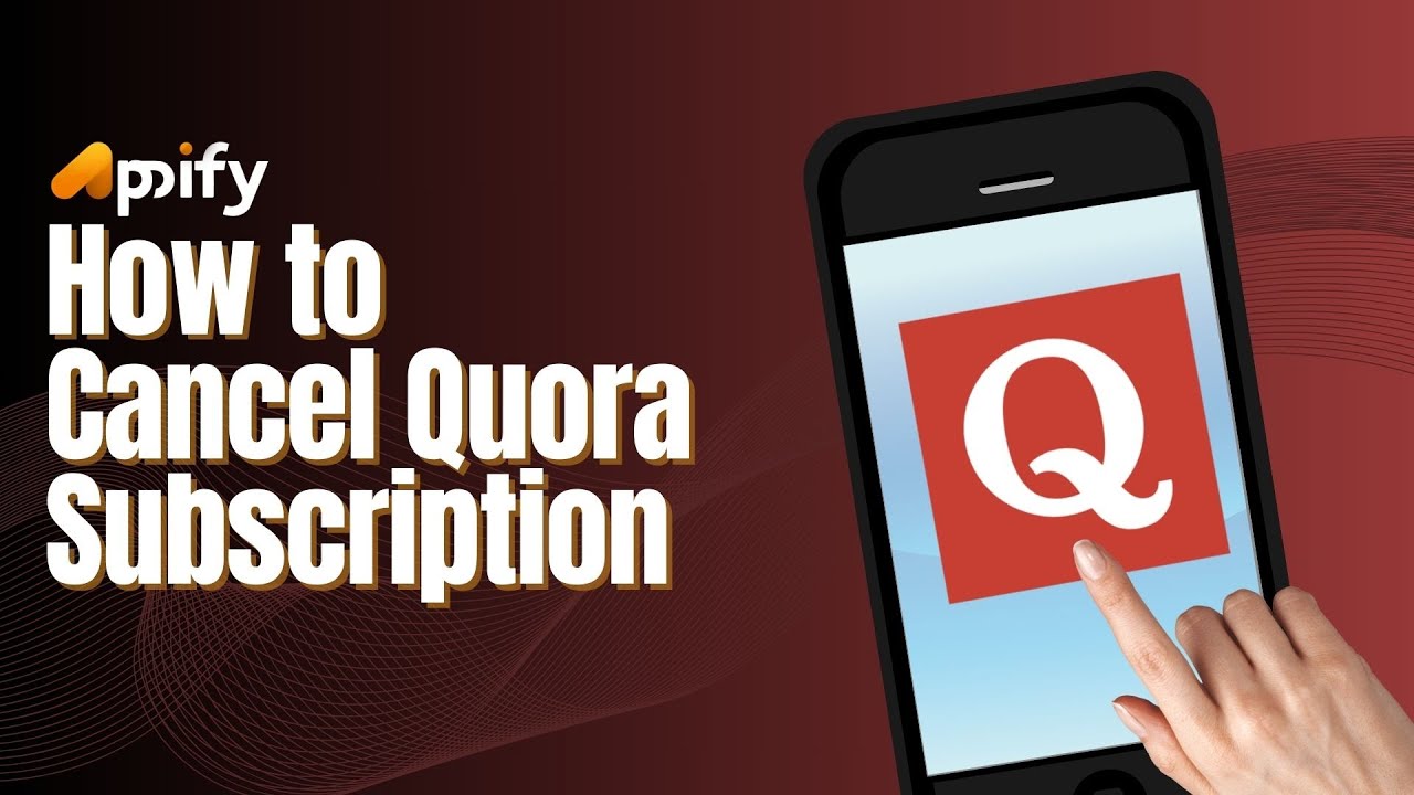 How to Cancel Quora Subscription (2024) | Unsubscribe Quora - YouTube