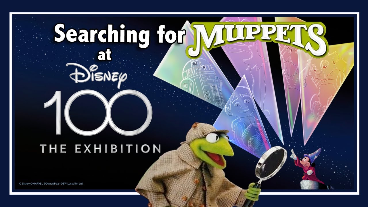 Searching for Muppets at Disney 100: The Exhibition! - YouTube