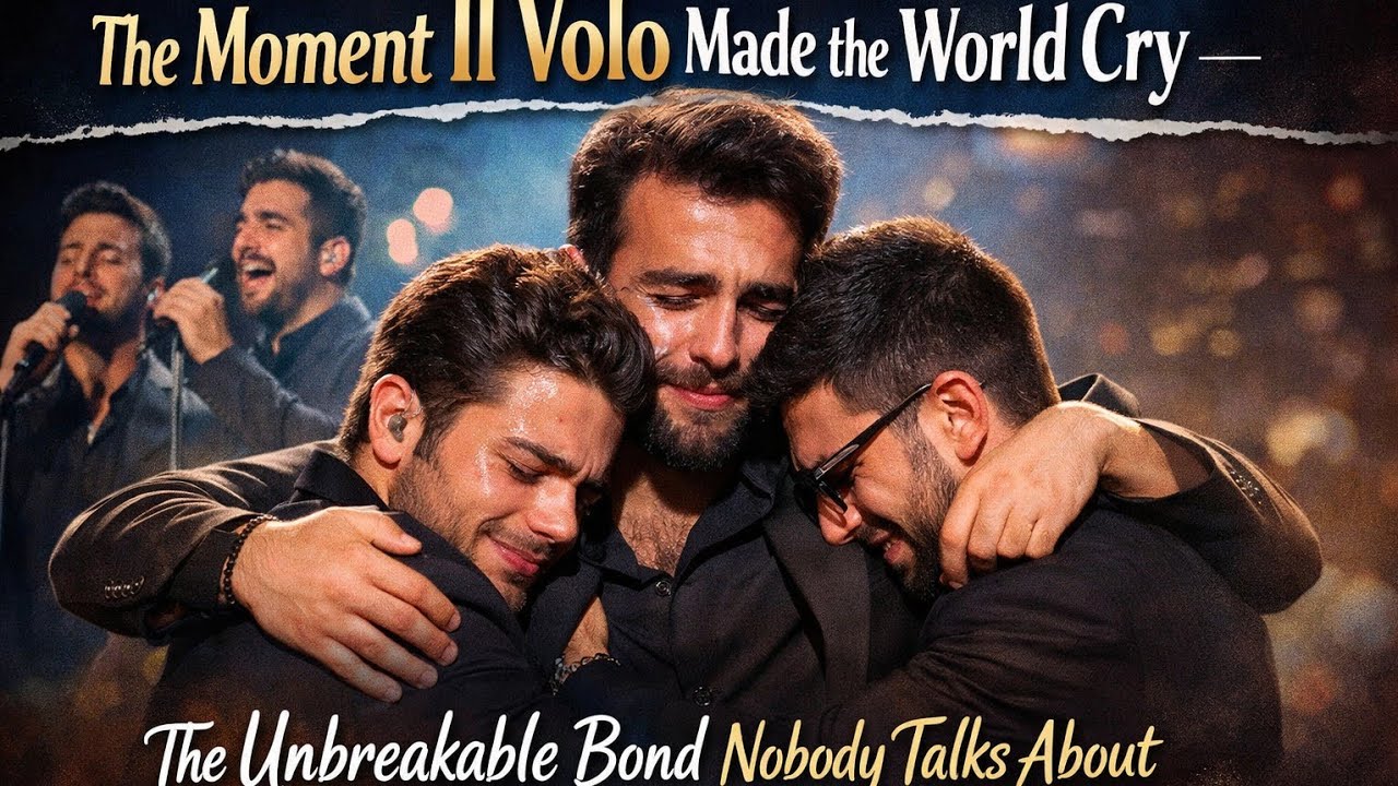"The Moment Il Volo Made the World Cry — The Unbreakable Bond Nobody ...