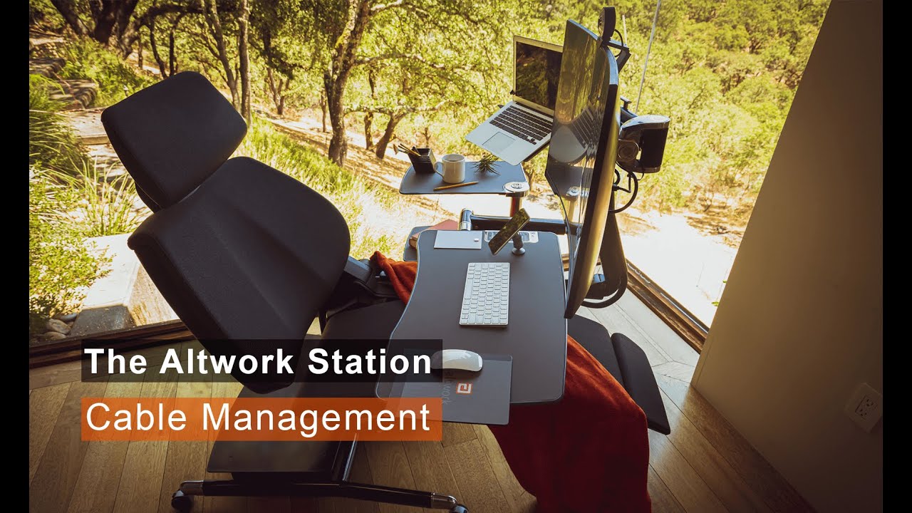 Cable Management | Altwork Signature Series Station - YouTube