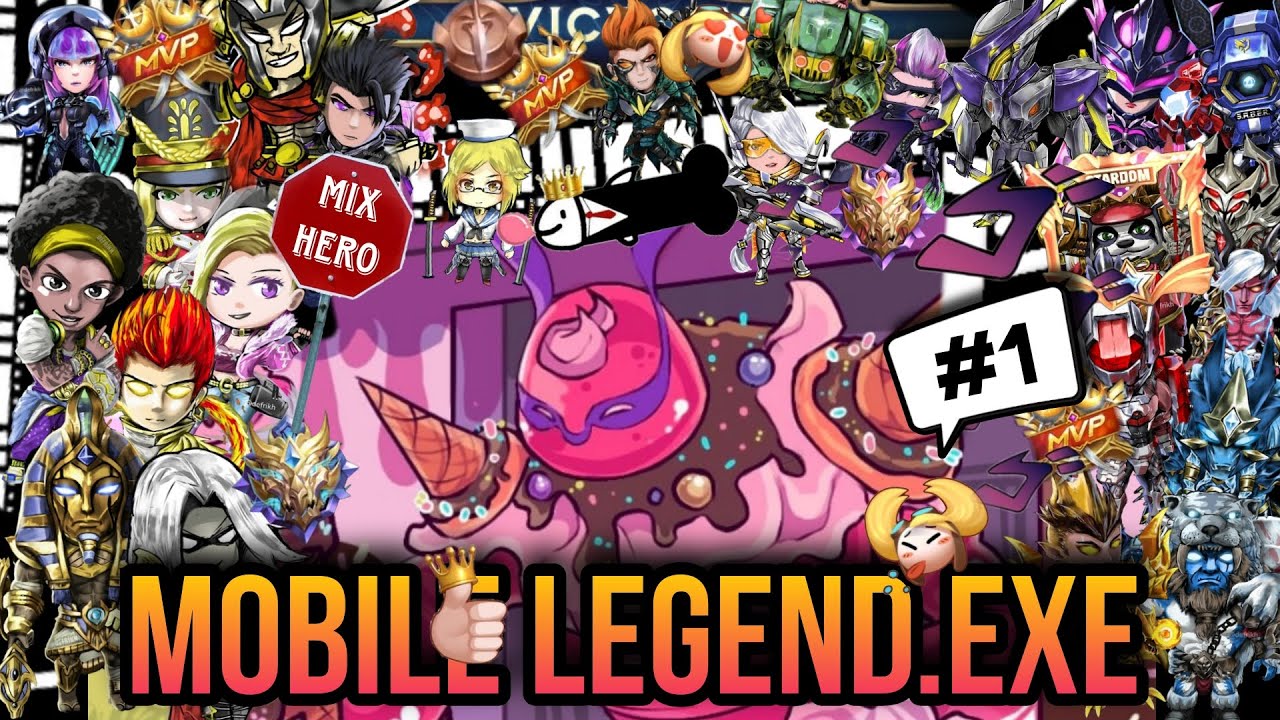 MOBILE LEGEND.EXE‼️#1 GLOO CHOU CYCLOPS AKAI BRODY⁉️JOIN TO THE PARTY ...