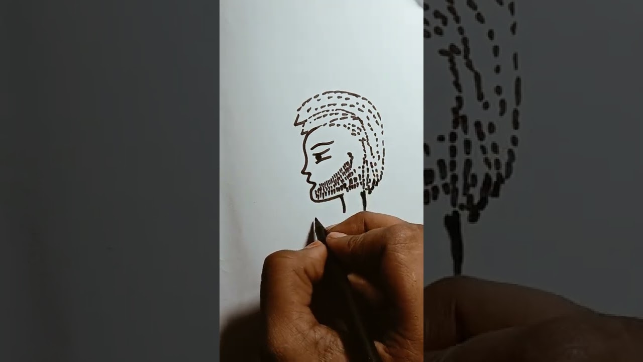 #short video# draw to man# man ka Chitra #banana# 🧍‍♂️# draw to man ...