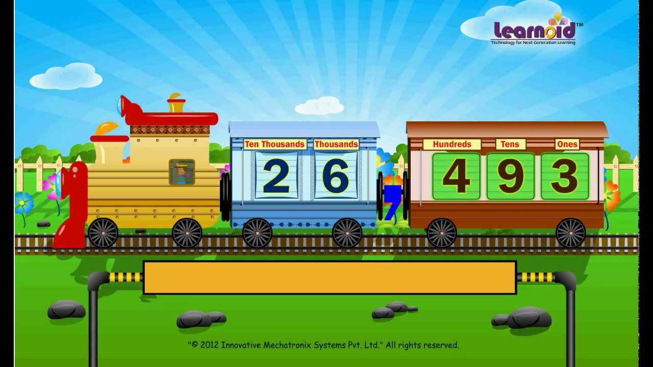 Place Value Train - YouTube