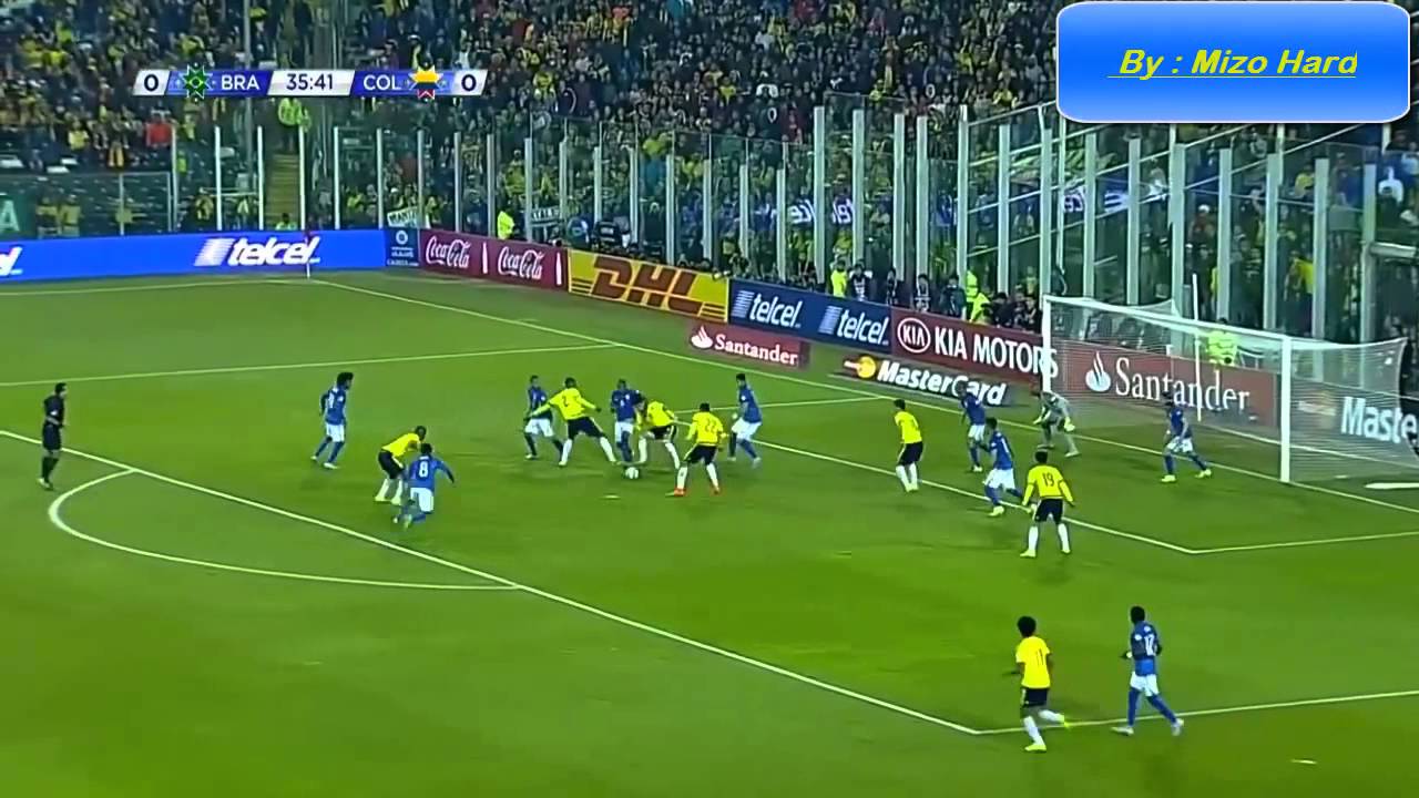 Colombia vs Brazil 1-0 | Elkin Murillo Goal | Copa America 2015 - YouTube