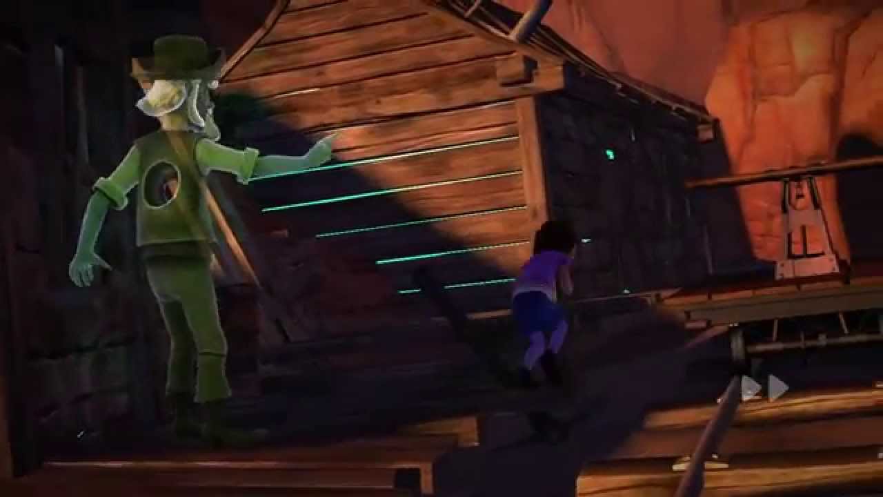 Kinect - Disneyland Adventures Demo Gameplay Part 2 - YouTube