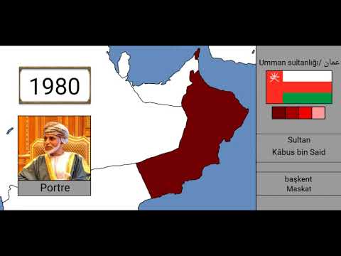 Umman Sultanlığı(1970-günümüz)-Harita