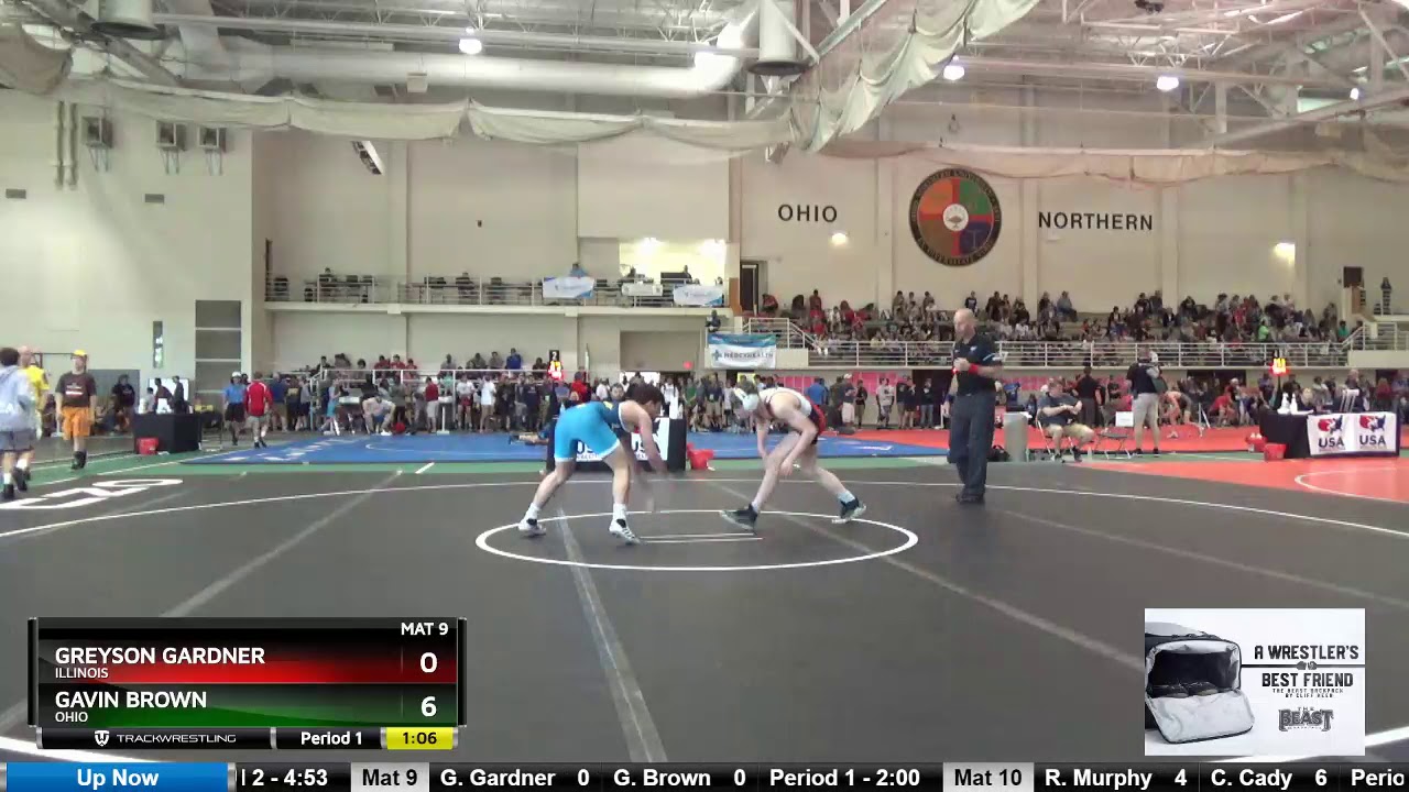 16U 145 Greyson Gardner Illinois Vs Gavin Brown Ohio - YouTube