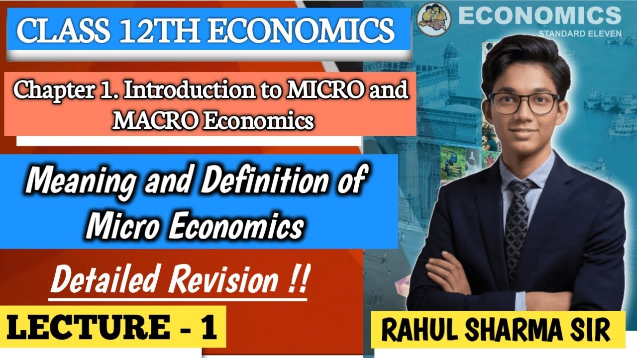 "Class 12 Economics: Mastering Microeconomics - Simple Definitions ...