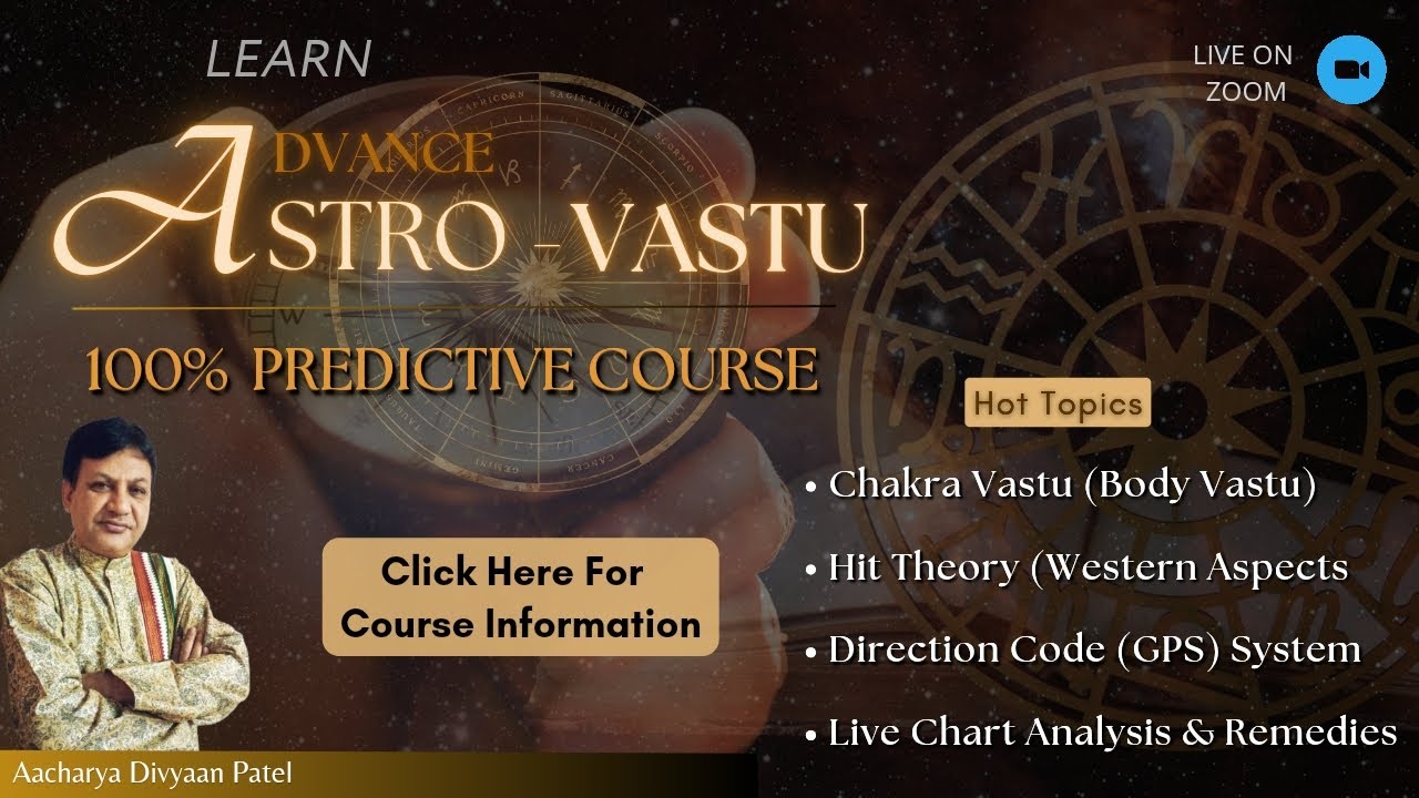 Learn Advance Chakra - Vastu Technique Through Astro Vastu Course | By ...