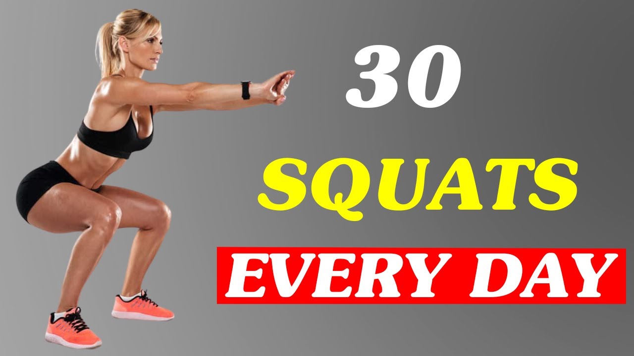 How 30 Squats Every Day Would Completely Transform Your Body || - YouTube