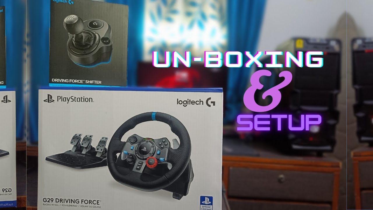 Logitech G29 Unboxing & Setup | First Impressions | Trippy Loki - YouTube