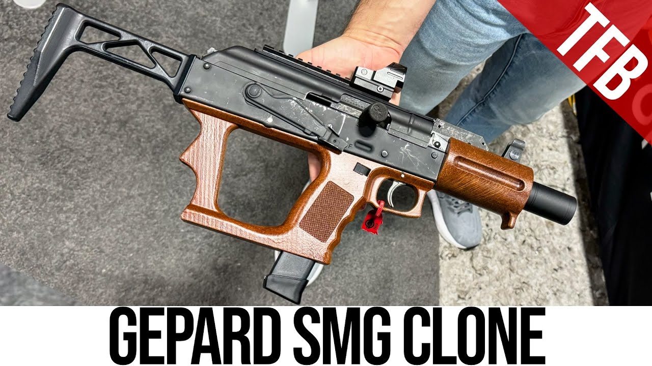 STINC Gepard Clone: Amazing AK-9 SMG Bullpup | SHOT Show 2025 - YouTube