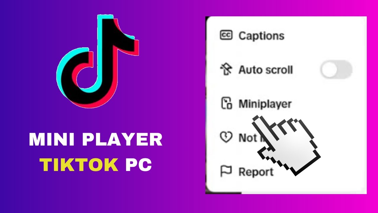 How To Access Mini Player On TikTok (Laptop/PC) 2025 - YouTube