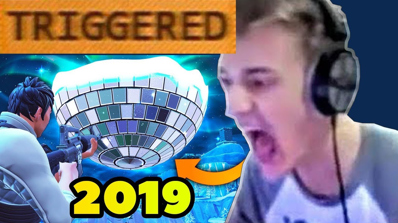 FORTNITE NEW YEARS EVENT BUT NINJA IS RAGING!! - YouTube