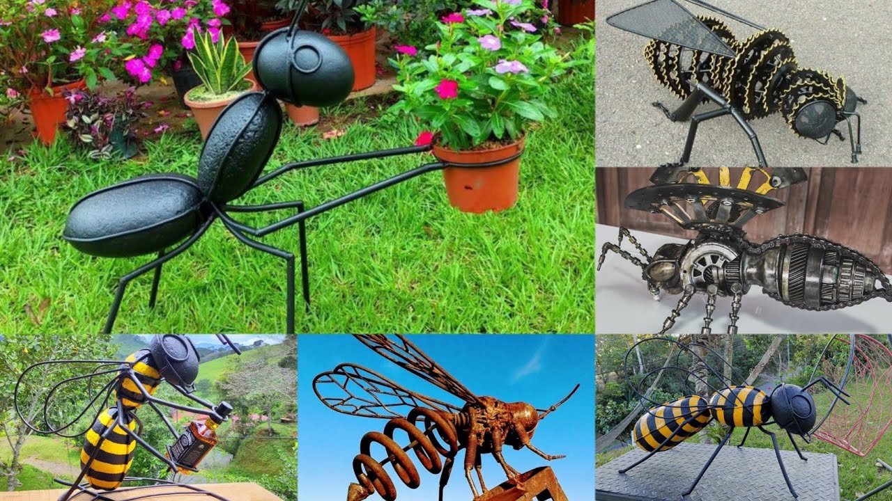 100+ Diy Metal Welding Insects | Insects in Crafts idea - YouTube