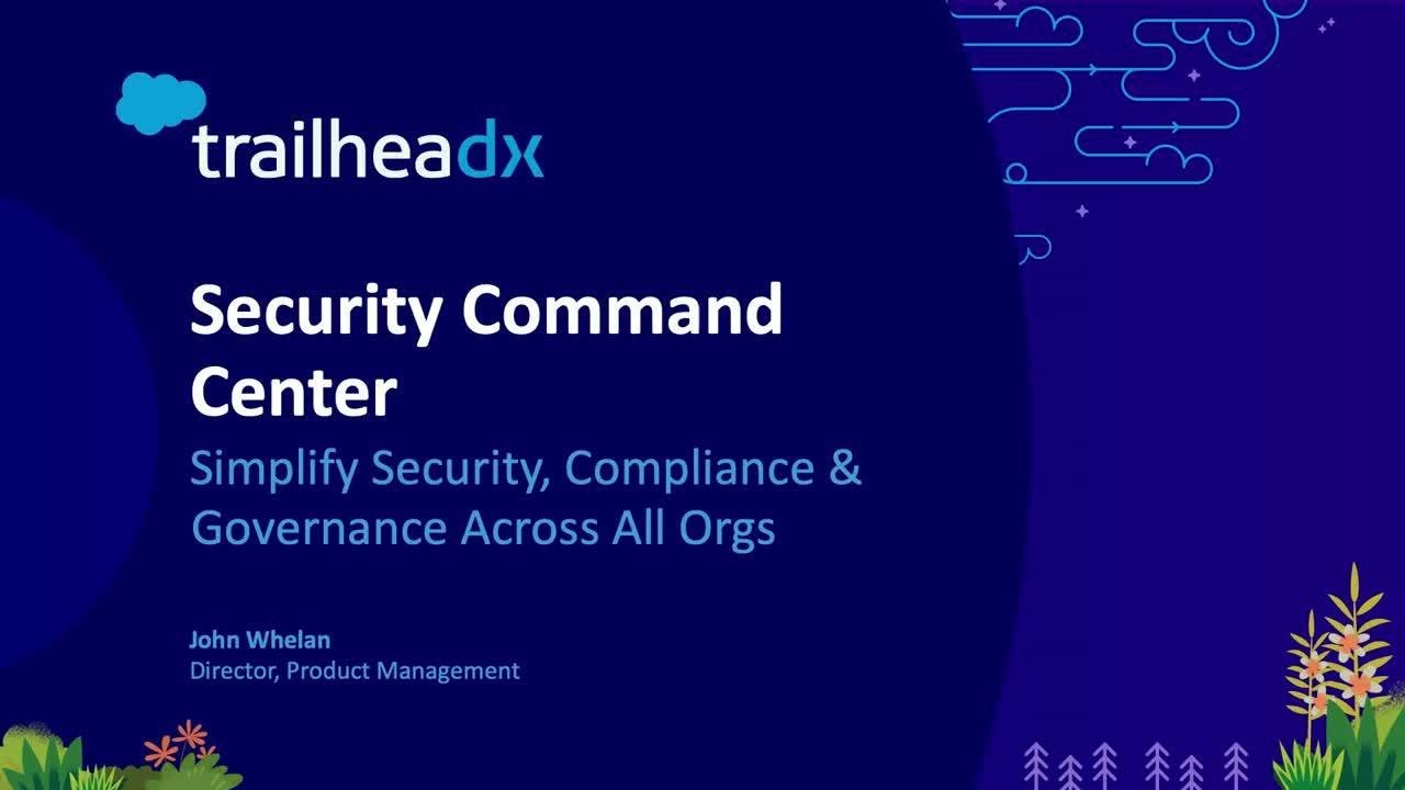 Security Command Center - YouTube