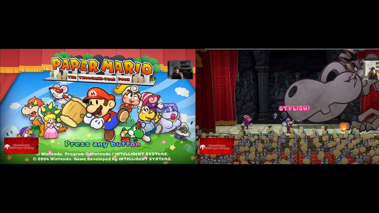 Paper Mario The Thousand Year Door Pit of 100 Trials & BoneTail Battle ...