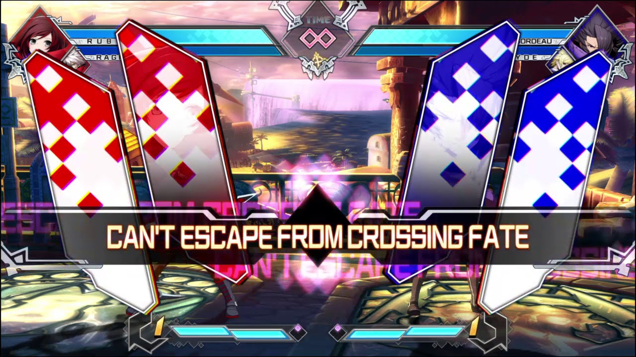 BLAZBLUE CROSS TAG BATTLE Ruby & Ragna vs Gordeau & Hyde - YouTube