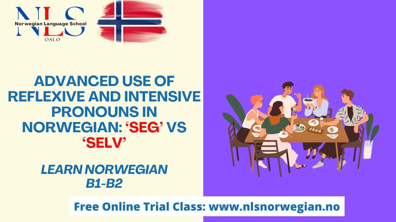 Learn Norwegian | Reflexive and Intensive Pronouns in Norwegian: SEG vs ...