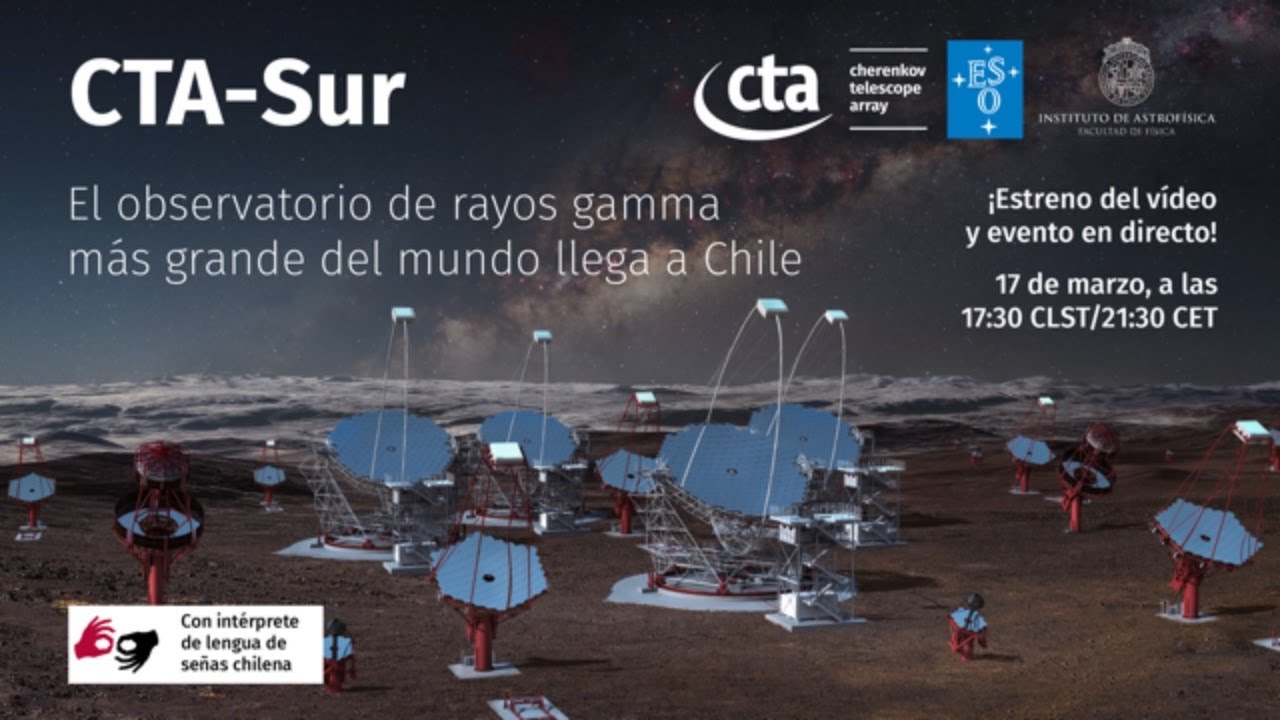 Cherenkov Telescope Array (CTA) - Sur - YouTube