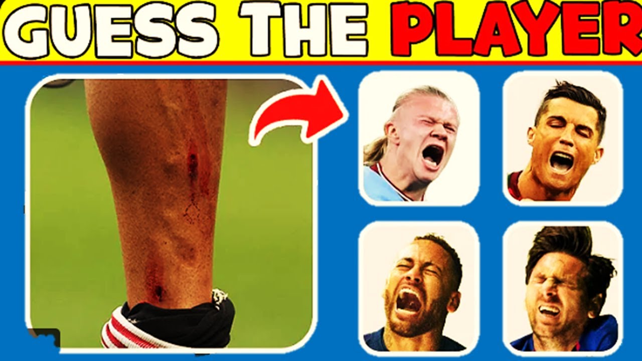 Guess Football Player by his INJURY and RED CARD Football Quiz about ...