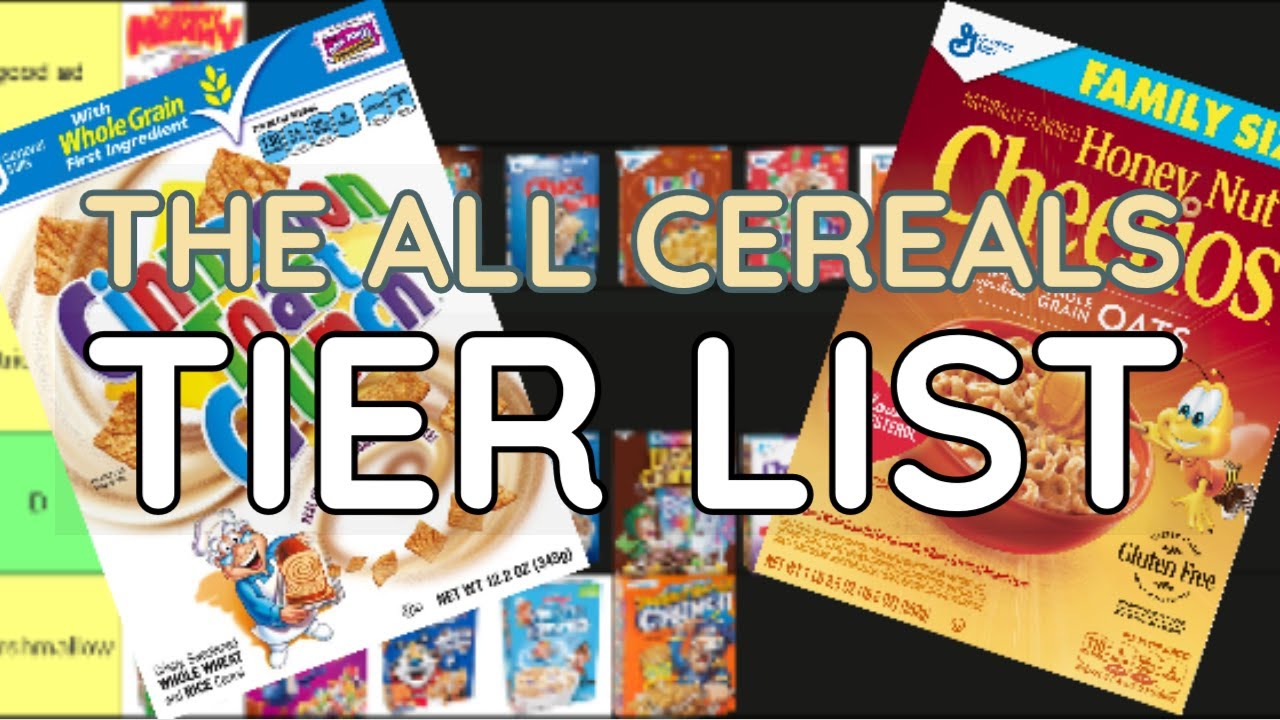 Ranking All Cereals - YouTube