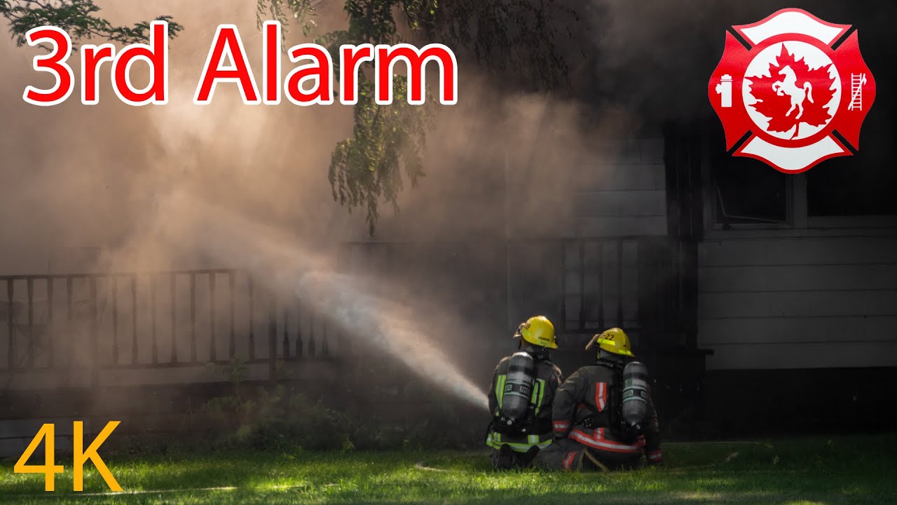 3rd Alarm - C-K Fire, 21632 Charing Cross Rd., 7/8/2018 - YouTube