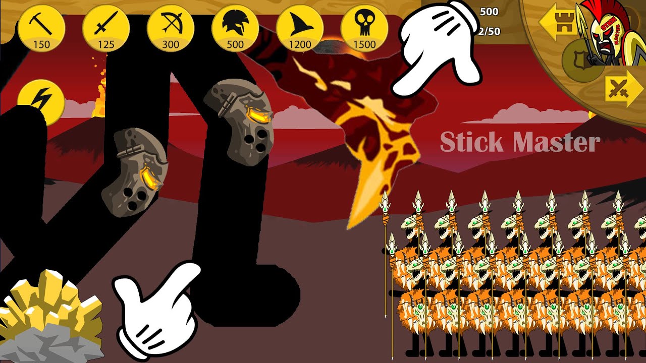 HACK GIANT BOSS ATTACK 9999 SPEARTON SAVAGE CHAOS BATTLE | STICK WAR ...