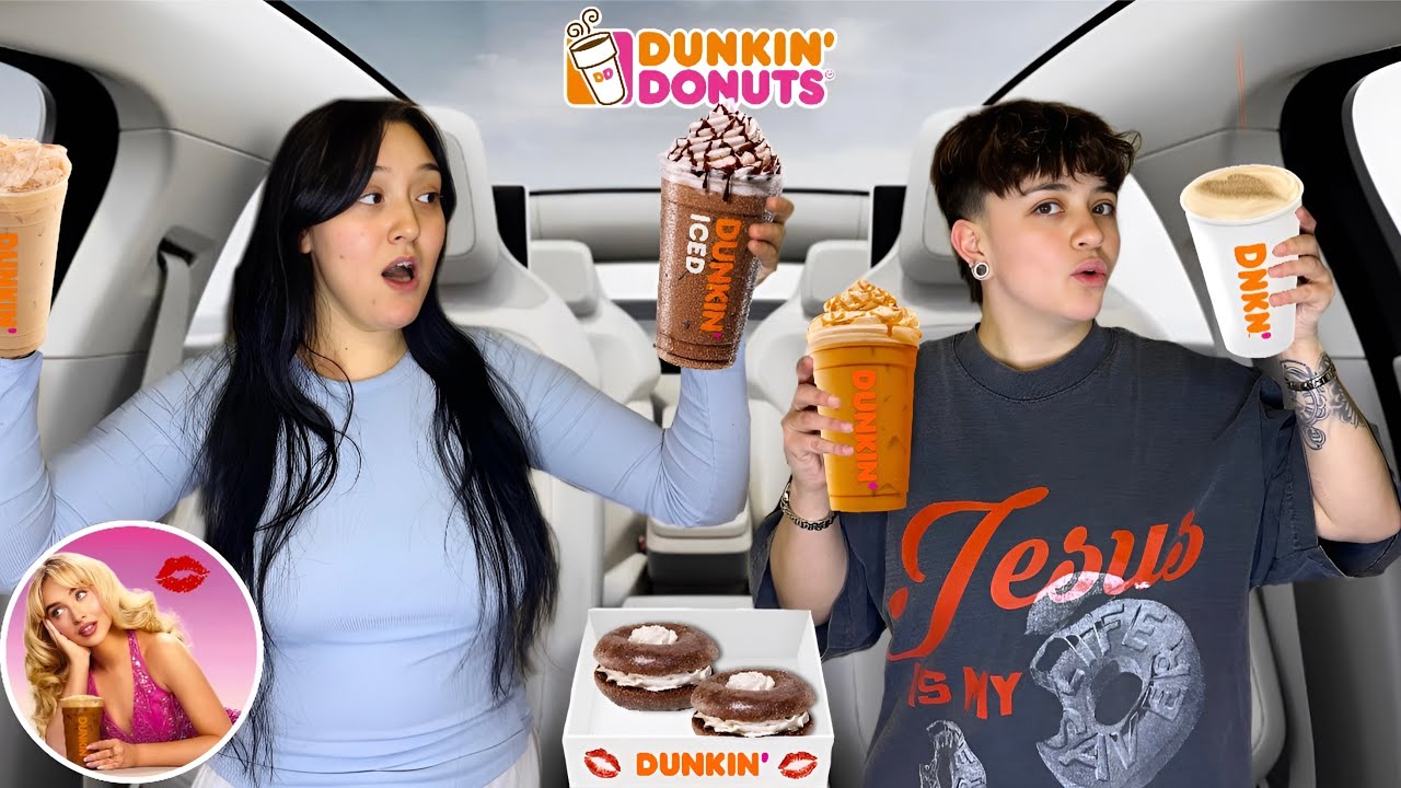 RATING THE NEW WINTER MENU AT DUNKIN’ DONUTS ( SABRINA’S EXPRESSO ) - YouTube