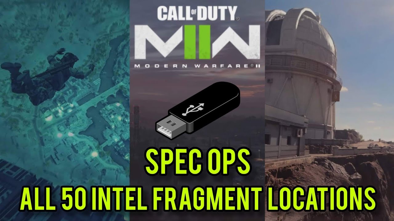 Call of Duty: Modern Warfare 2 | ALL 50 INTEL FRAGMENT LOCATIONS | SPEC OPS - YouTube