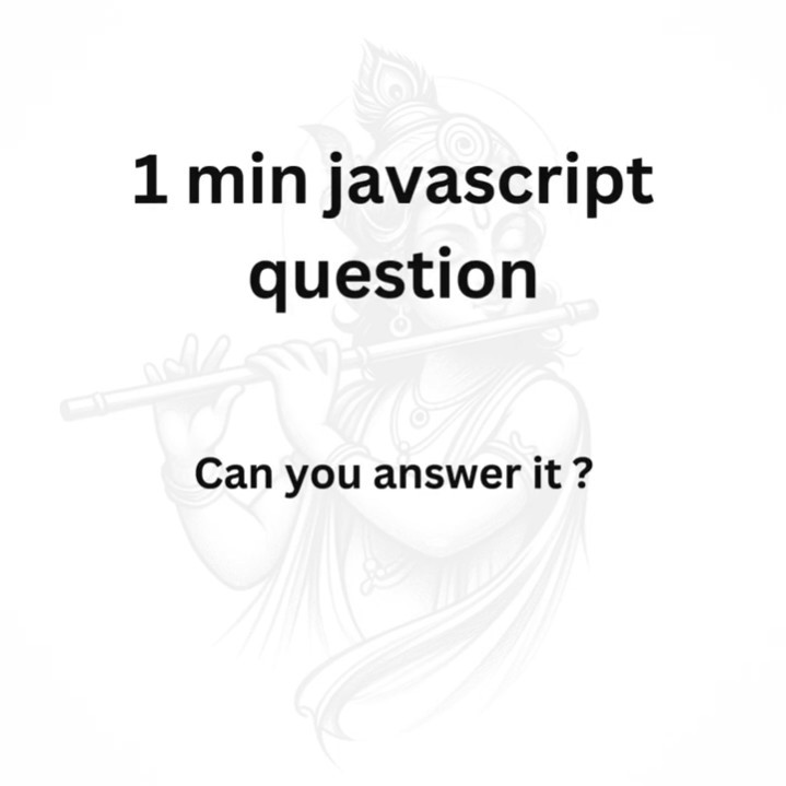1 min javascript question Ques10 - YouTube