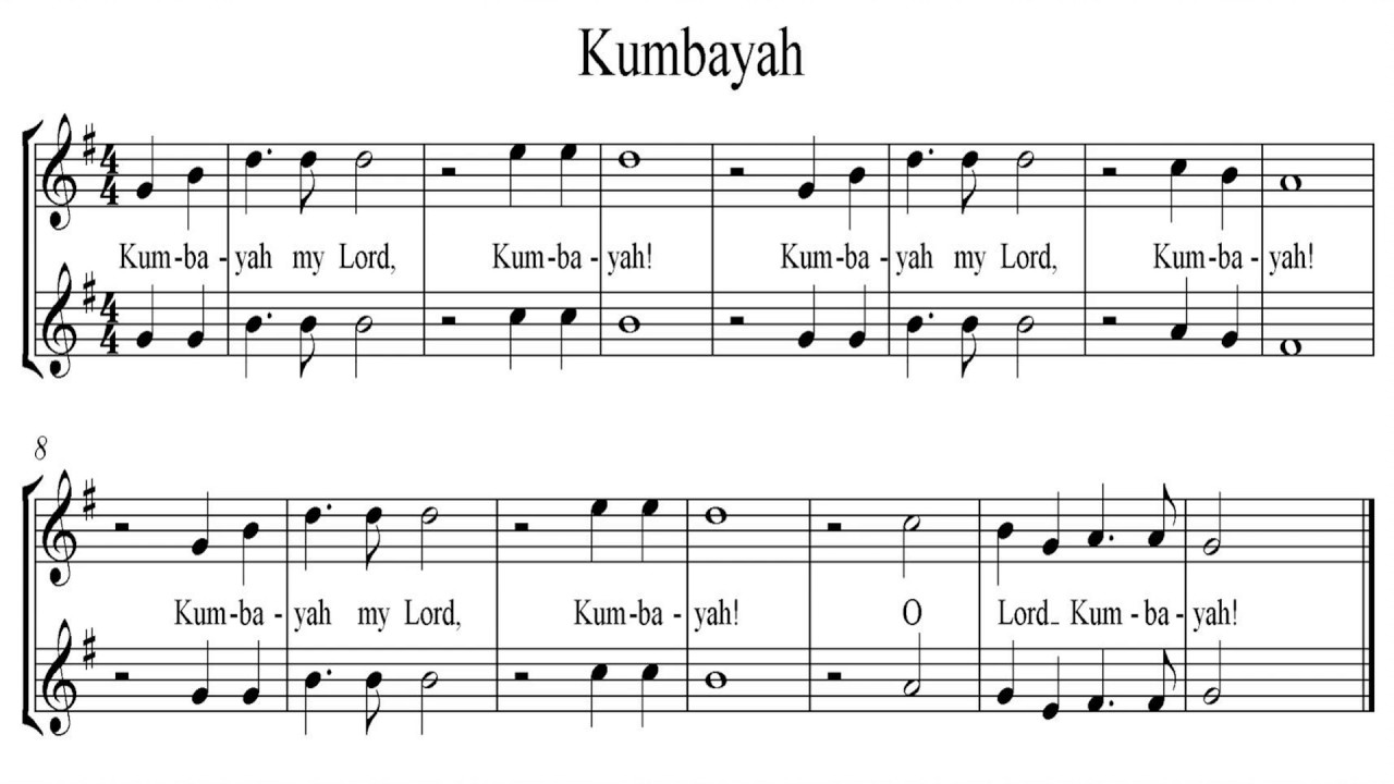 Kumbayah guitar - YouTube