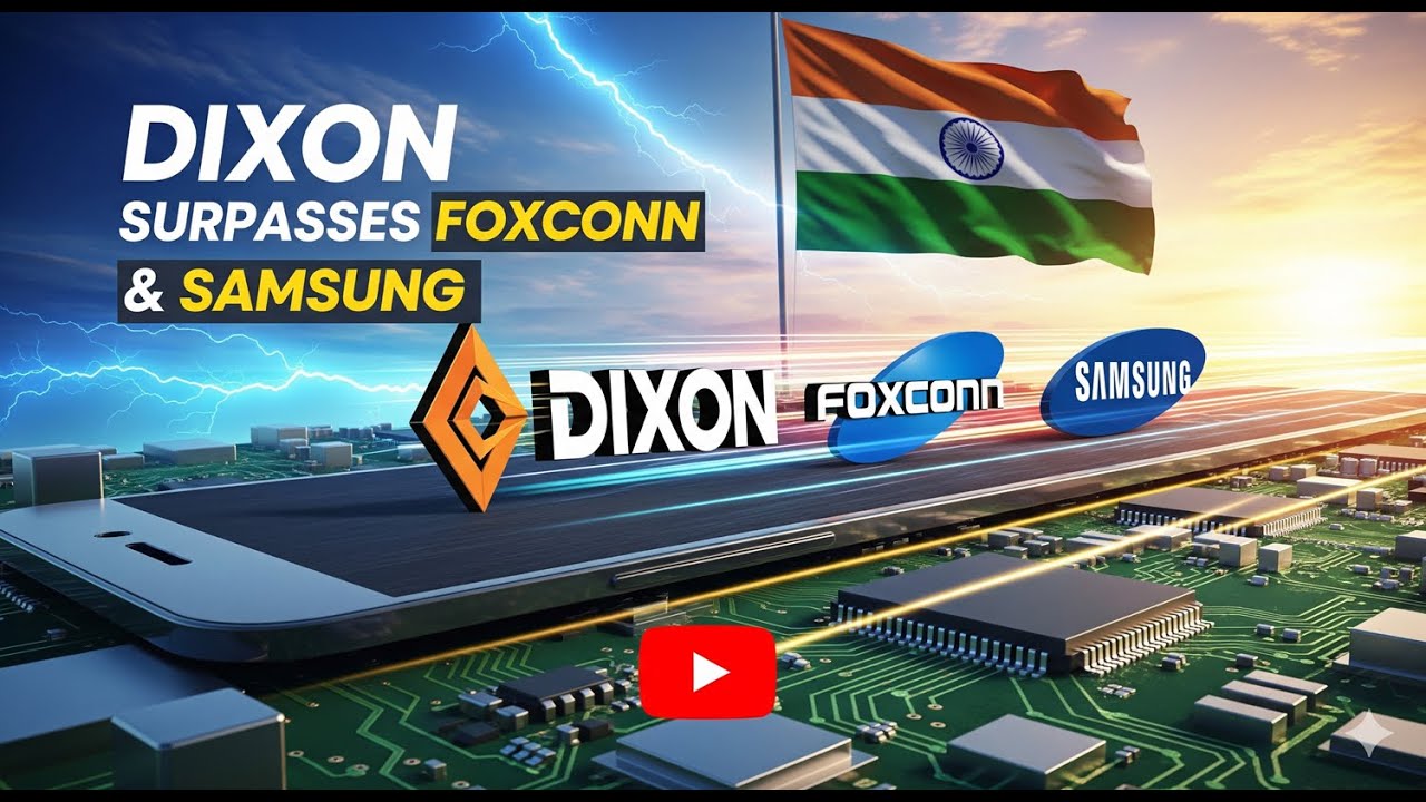 India's Dixon Surpasses Foxconn And Samsung In Smartphone Manufacturing ...