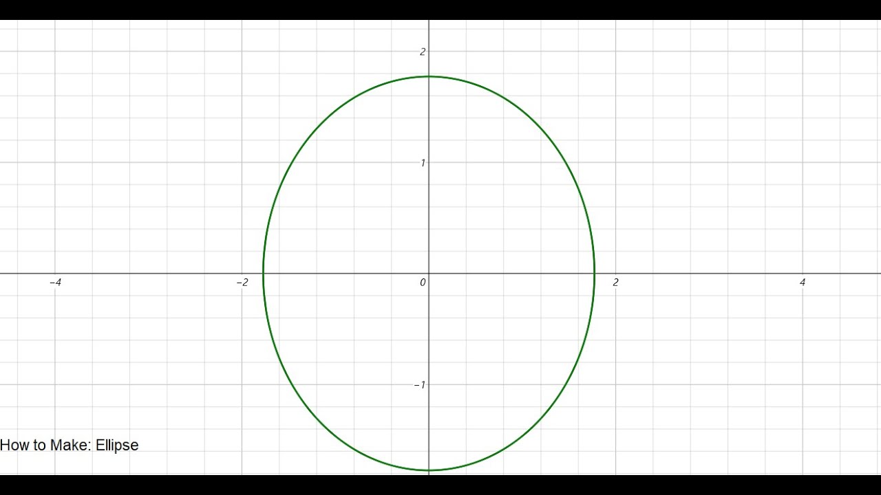 How To Make Ellipse YouTube How To Make Ellipse YouTube