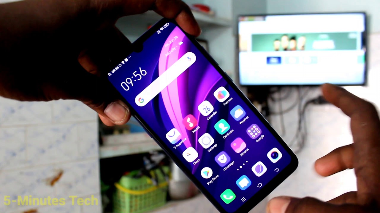How to turn off auto screen rotation in Vivo Z1x - YouTube