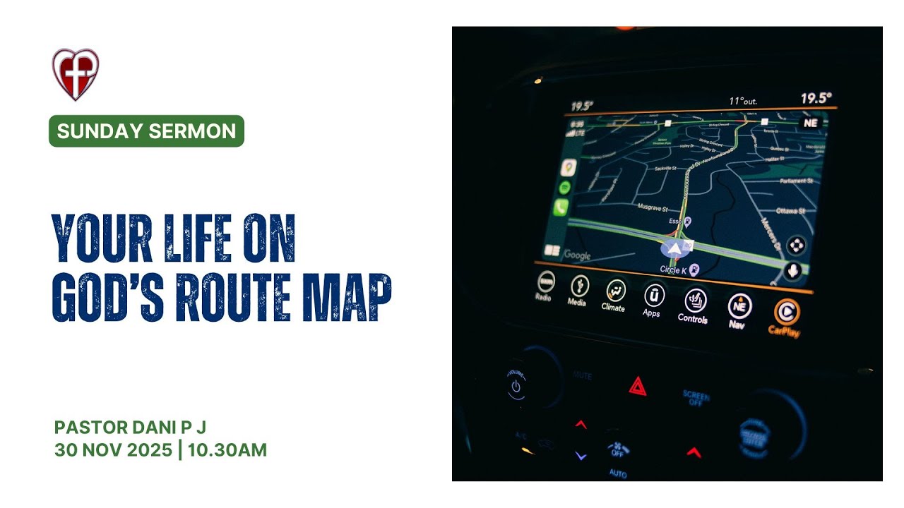 PFCC Sunday Service 30th Nov 2025 : YOUR LIFE ON GOD'S ROUTE MAP | Ps ...