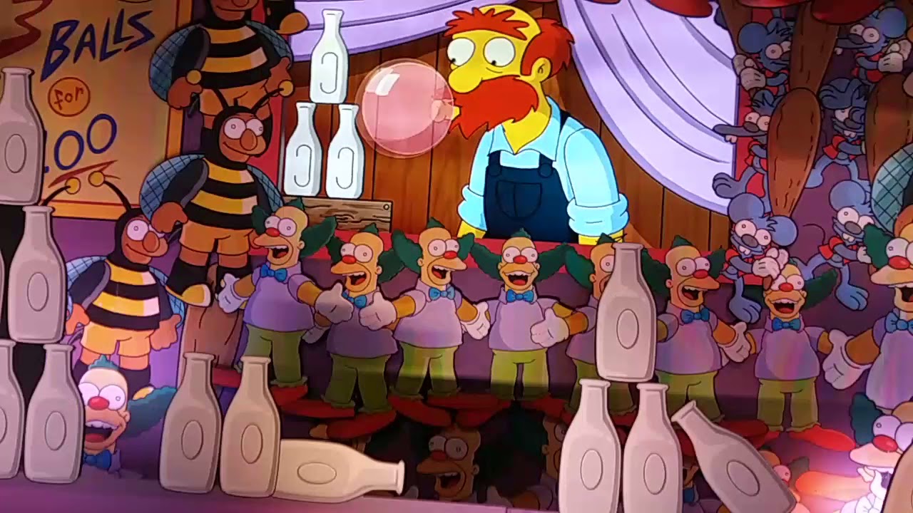 Universal Studios Simpsons Krusty Fast Food Boulevard