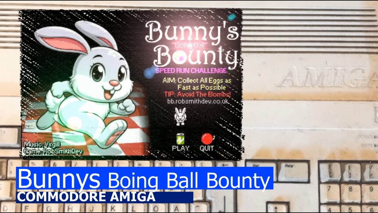 Commodore Amiga -=Bunnys Boing Ball Bounty=- - YouTube