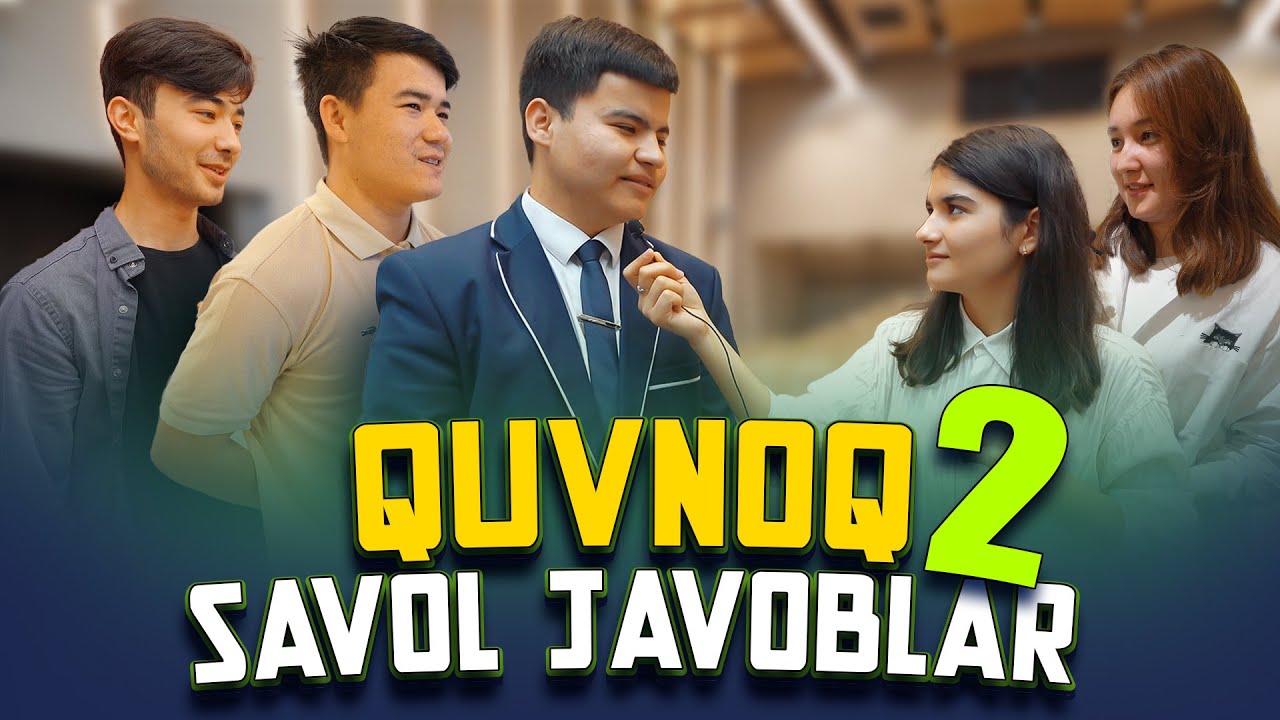 2-QISM | Talabalar bilan quvnoq savol - javoblar | "Yangi O'zbekiston" universiteti - YouTube