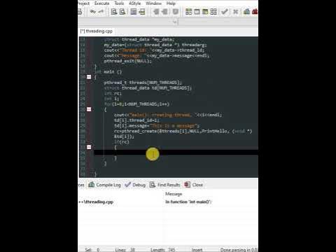Passing Arguments to Threads in C++ || Programming_knowledge - YouTube