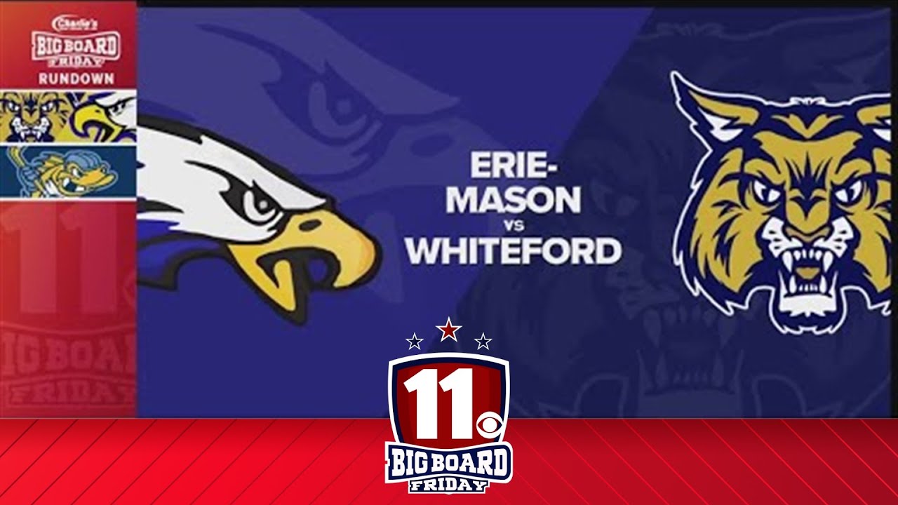 Big Board Friday Basketball Week 2: Erie-Mason vs. Whiteford - YouTube