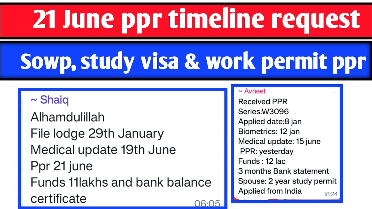 21 une Canada ppr timeline | Today's ppr request timeline canada ...