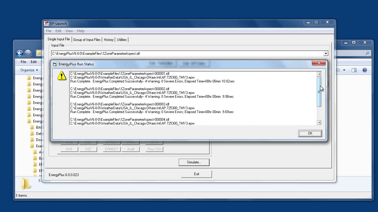 03 EnergyPlus EP Launch 2 Option Settings - YouTube
